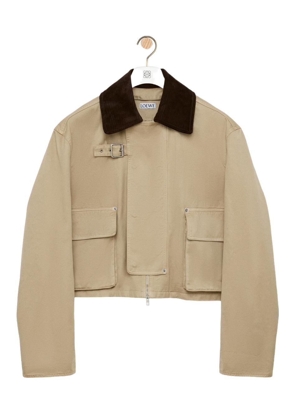 LOEWE Loewe Buckled Cropped Jacket